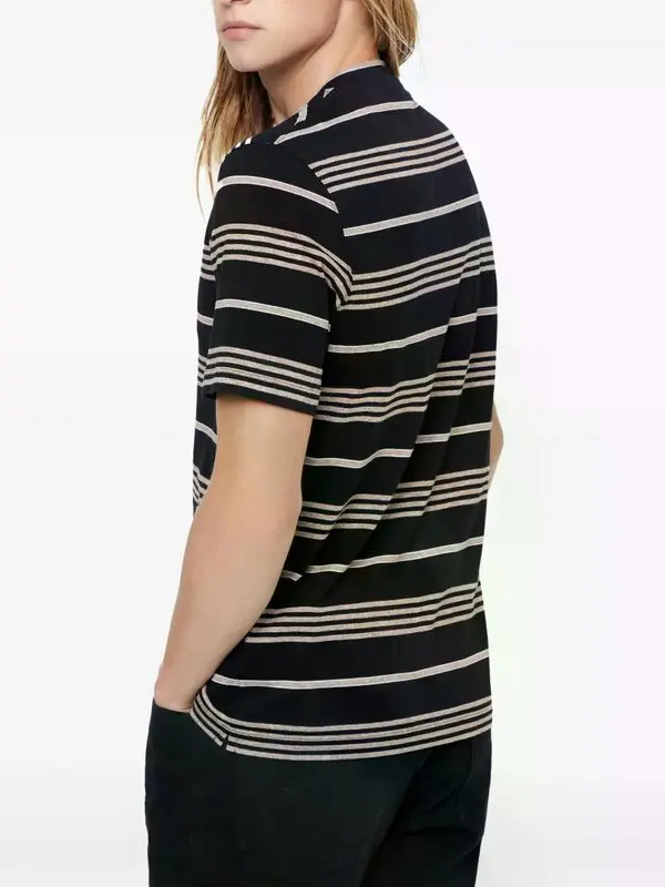 Brunello Cucinelli Striped Cotton T-shirt