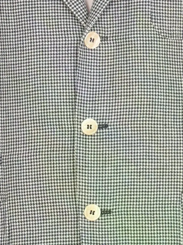 Brunello Cucinelli Pied-de-poule Linen Blazer