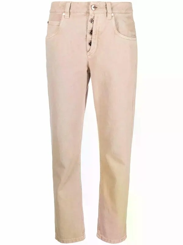 Brunello Cucinelli Cropped Chino Trousers