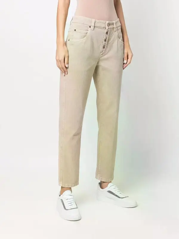 Brunello Cucinelli Cropped Chino Trousers