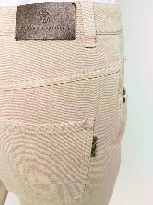 Brunello Cucinelli Cropped Chino Trousers