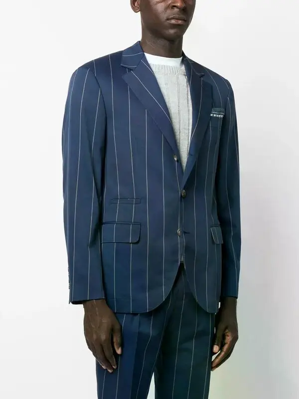 Brunello Cucinelli Pinstripe-print Single-breasted Blazer