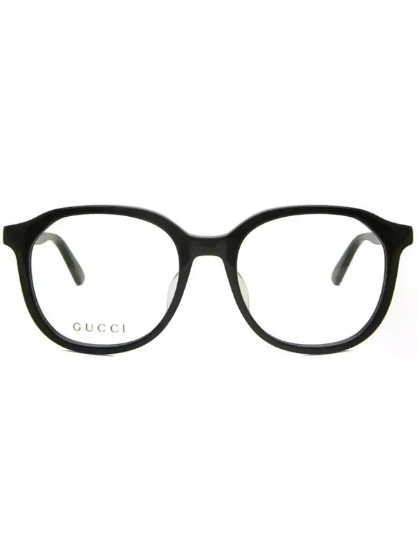 Gucci Round Frame Glasses - Black