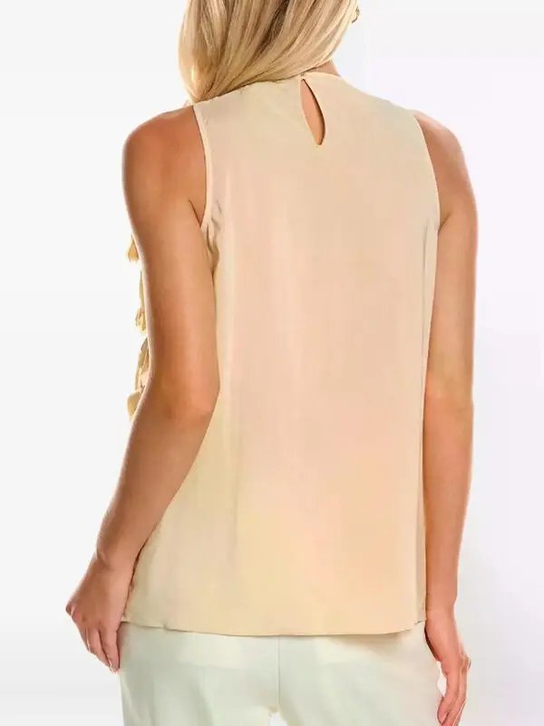 Brunello Cucinelli Pleated Petals Blouse