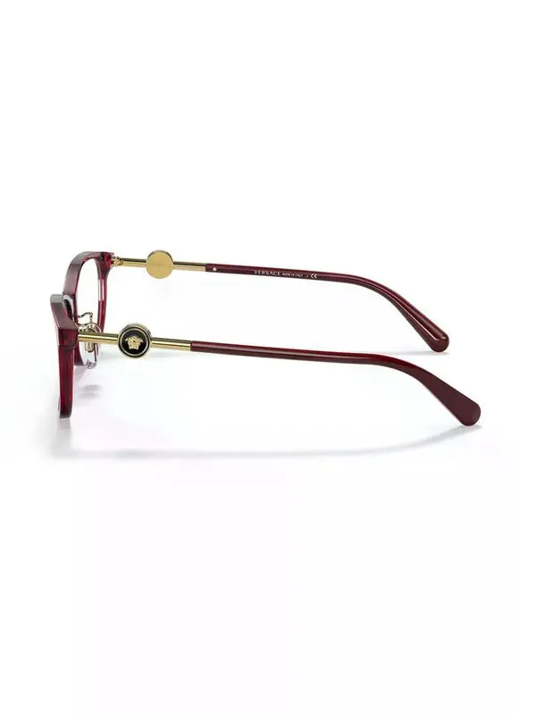 Versace Medusa Medallion Glasses - Red