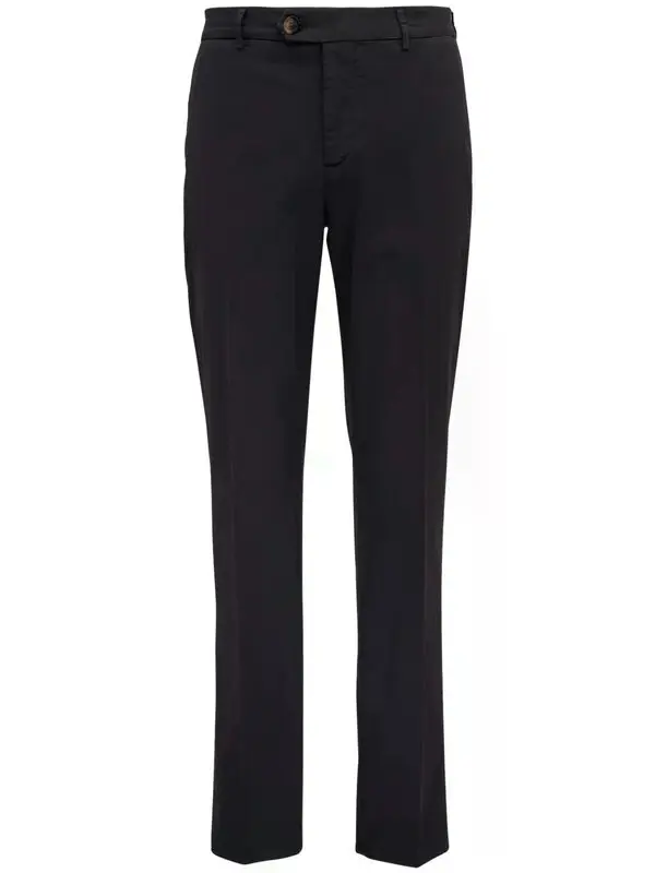 Brunello Cucinelli Straight-leg Cotton Trousers