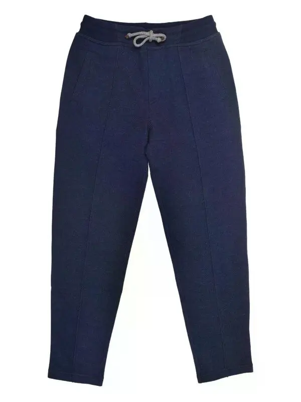 Brunello Cucinelli Elasticated-waistband Wool Trousers