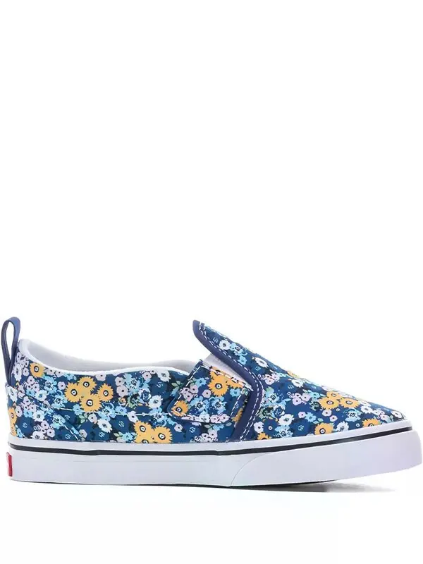 VANS Floral-print Slip-on Sneakers