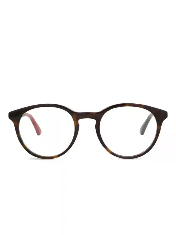 Gucci Round-frame Glasses - Brown