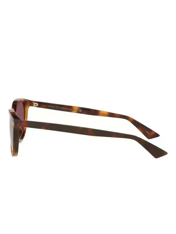 Gucci Gg-logo Tortoiseshell Sunglasses