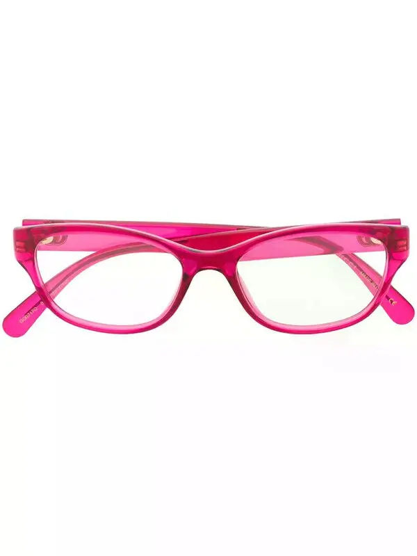 Gucci Square-frame Glasses - Pink