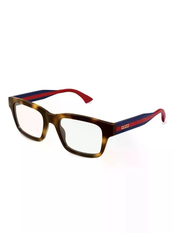 Gucci Rectangular-frame Glasses