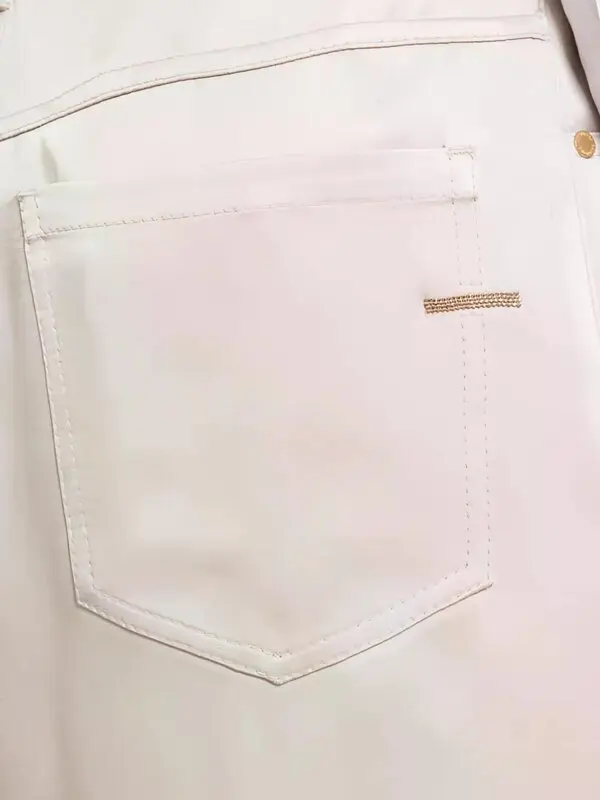 Brunello Cucinelli Pocket-detail Midi Skirt