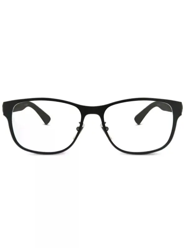 Gucci Striped Detail Glasses - Black
