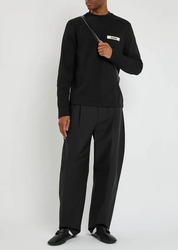 Jacquemus Le T-shirt Gros Grain Cotton T-shirt