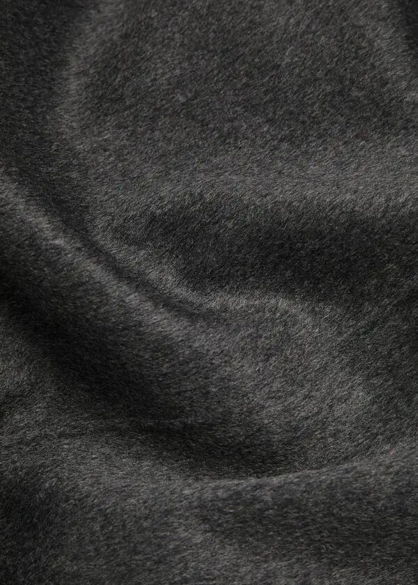 JOSEPH Arline Wool And Cashmere-blend Trench Coat - Grey