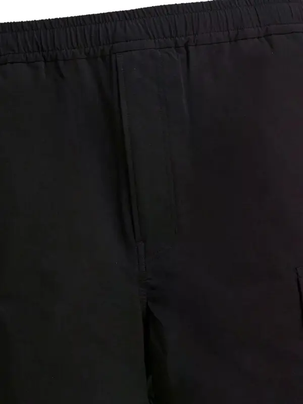 DAIWA PIER39 Cargo Pocket Elastic-waist Shorts - Black