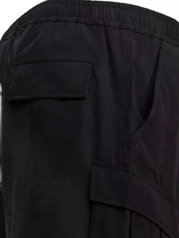 DAIWA PIER39 Cargo Pocket Elastic-waist Shorts - Black
