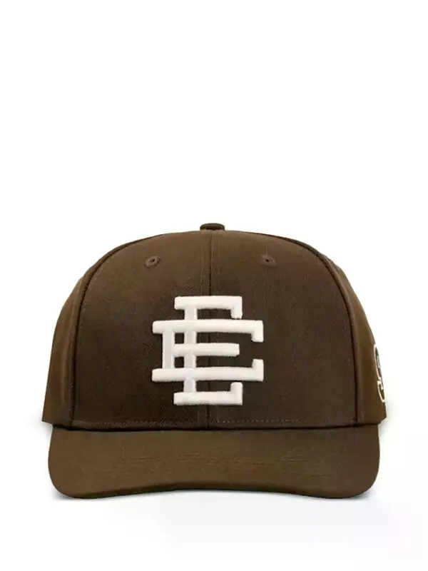 ERIC EMANUEL Logo-embroidered Baseball Cap - Brown