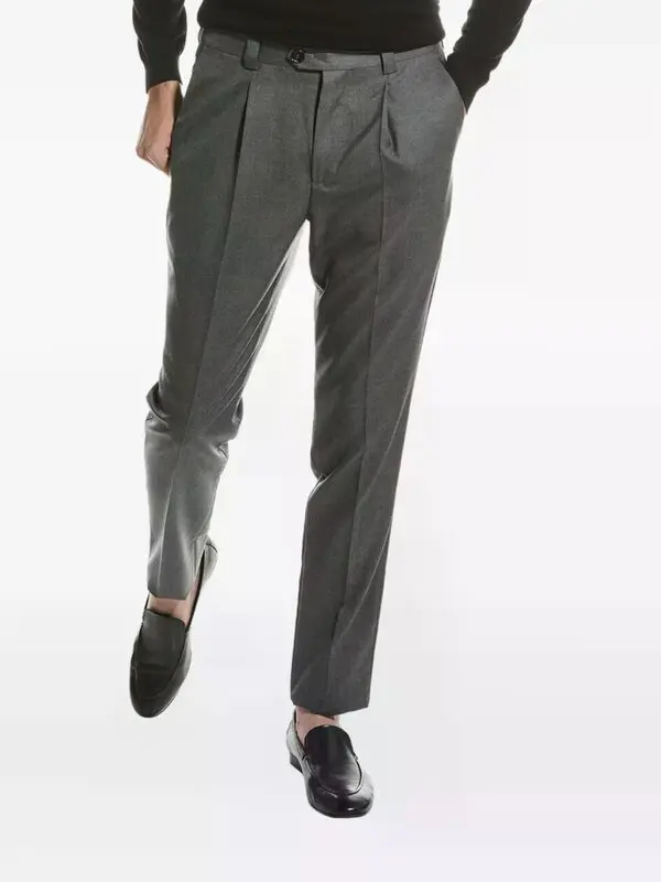 Brunello Cucinelli Pleated Wool Trousers