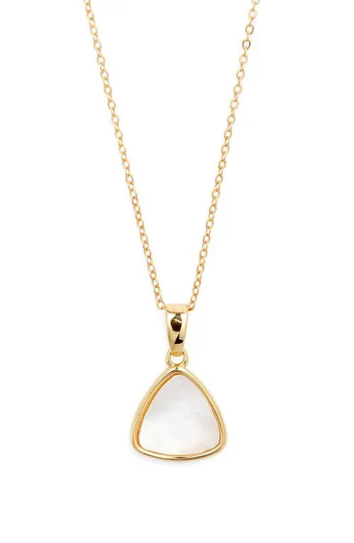SET & STONES Wren Pendant Necklace - Gold
