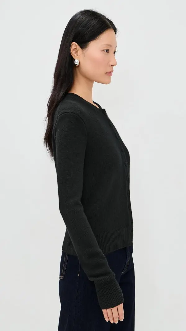 A.L.C. Skyler Cashmere Cardigan - Black
