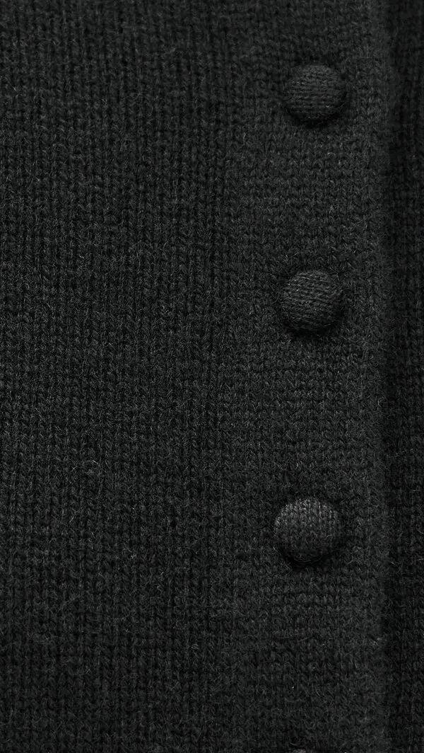 A.L.C. Skyler Cashmere Cardigan - Black