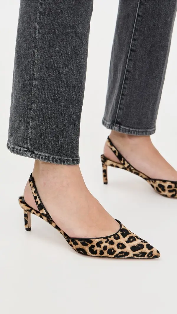 Veronica Beard Caroline Print Heels