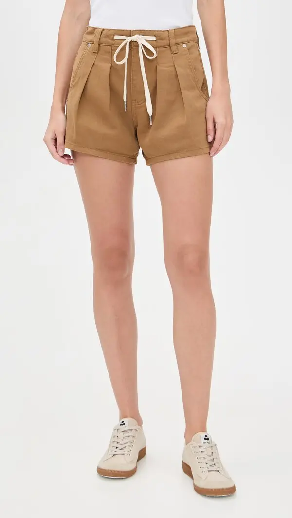 Blanknyc Pleated Twill Shorts
