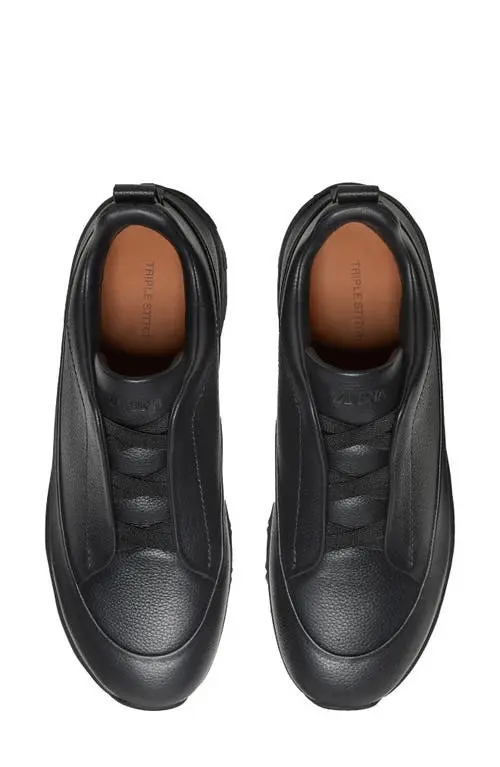 Zegna Triple Stitch™ Monte Leather Sneakers