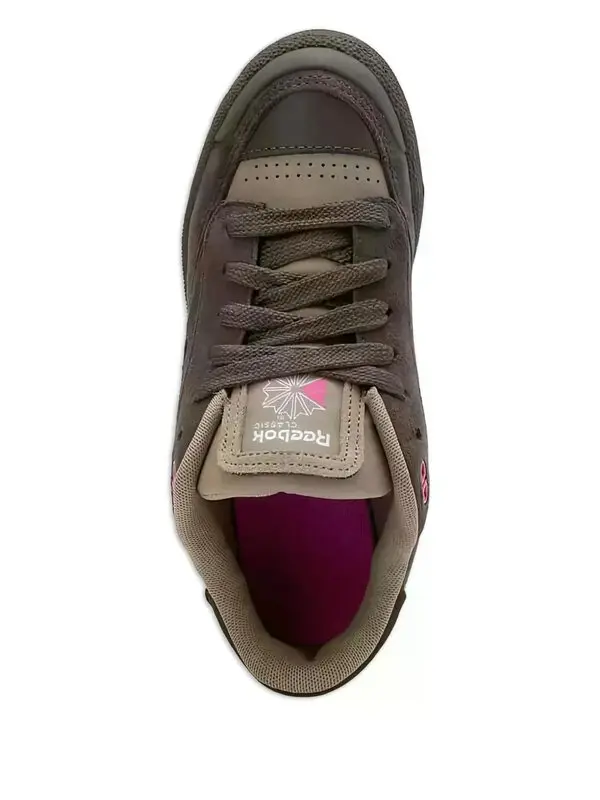 REEBOK Club C Bulc Grout/boulder Beige/laser Pink Sneakers - Brown