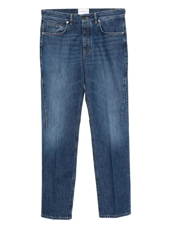 Givenchy Straight Leg Jeans - Blue