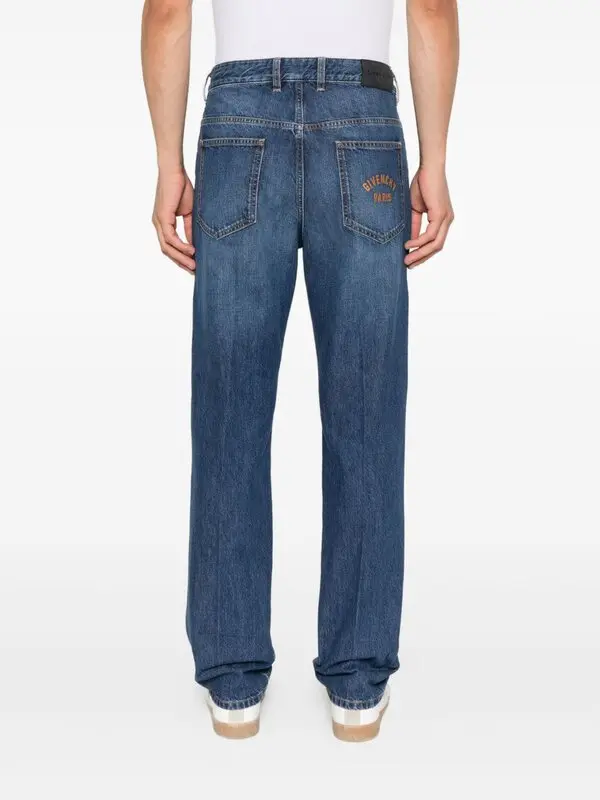 Givenchy Straight Leg Jeans - Blue