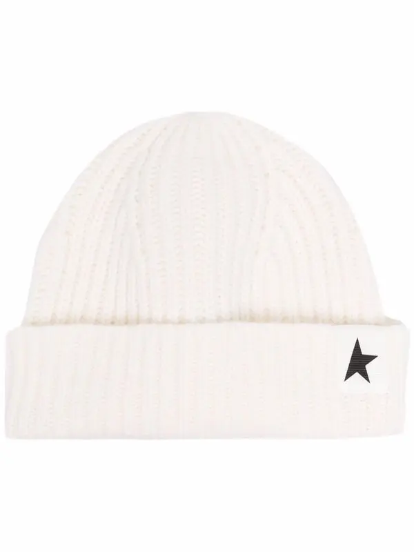 Golden Goose Wool Hat - White