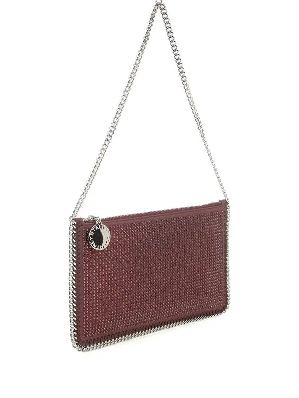 Stella Mccartney Chain Link Shoulder Bag - Red | Editorialist