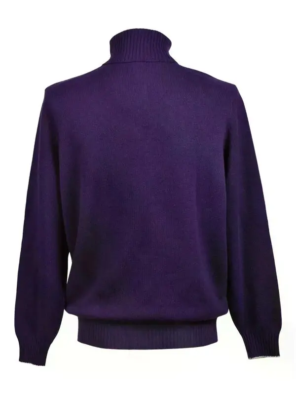 Brunello Cucinelli Turtleneck Ribbed-cuff Sweater