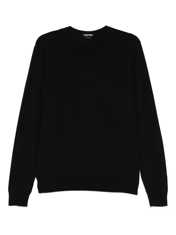 TOM FORD Crew Neck Sweater - Black