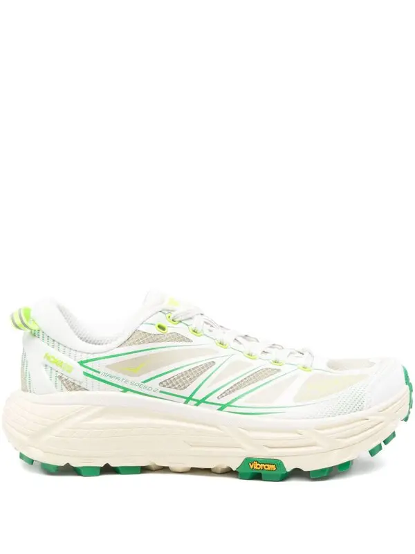 HOKA Lace-up Sneakers With Vibram Outsole