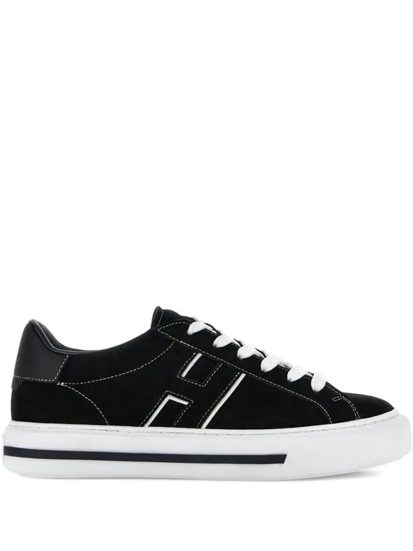 Hogan Lace-up Sneakers - Black