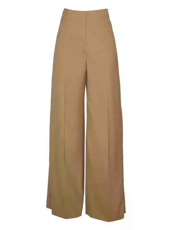 MUGLER Pleated Wrap Trousers