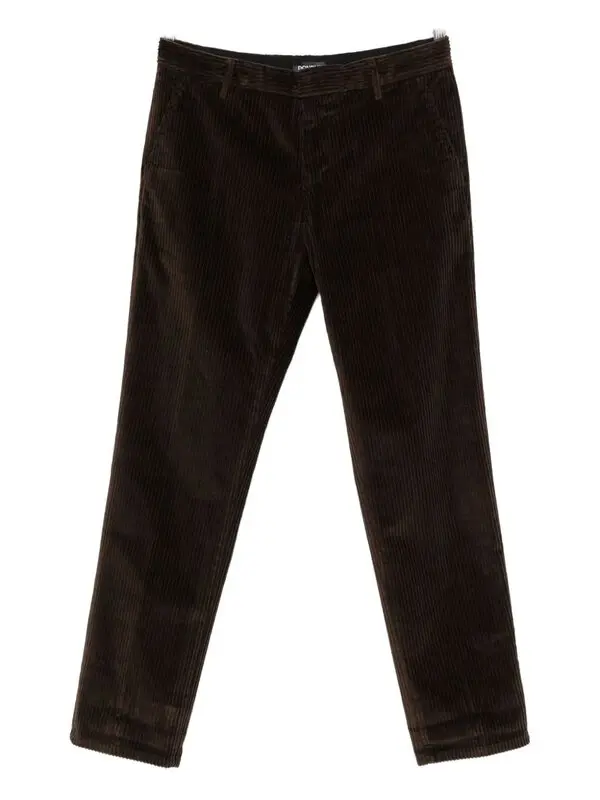 DONDUP Corduroy Cotton-blend Jeans - Brown