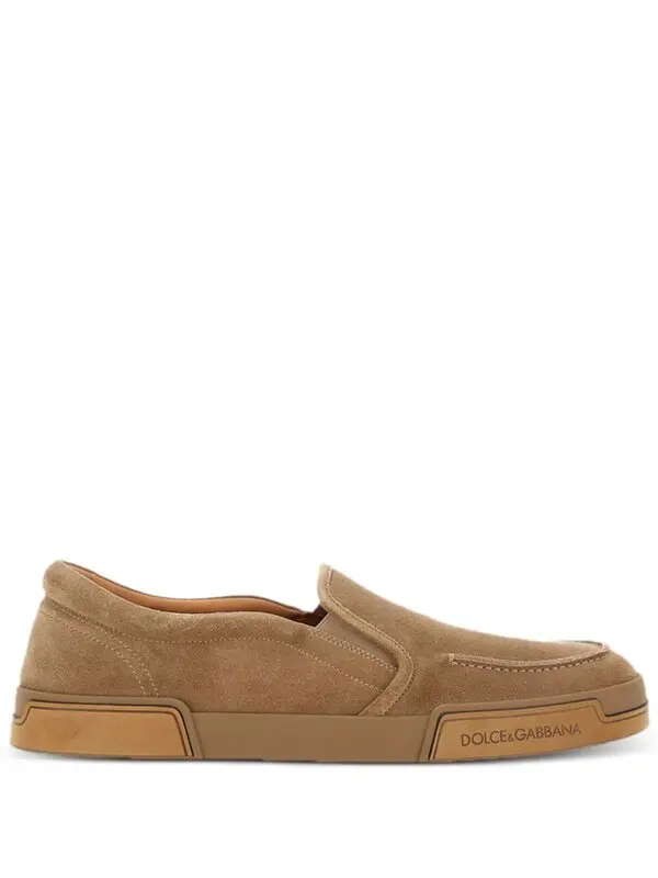 Dolce & Gabbana Suede Slip-on Loafers