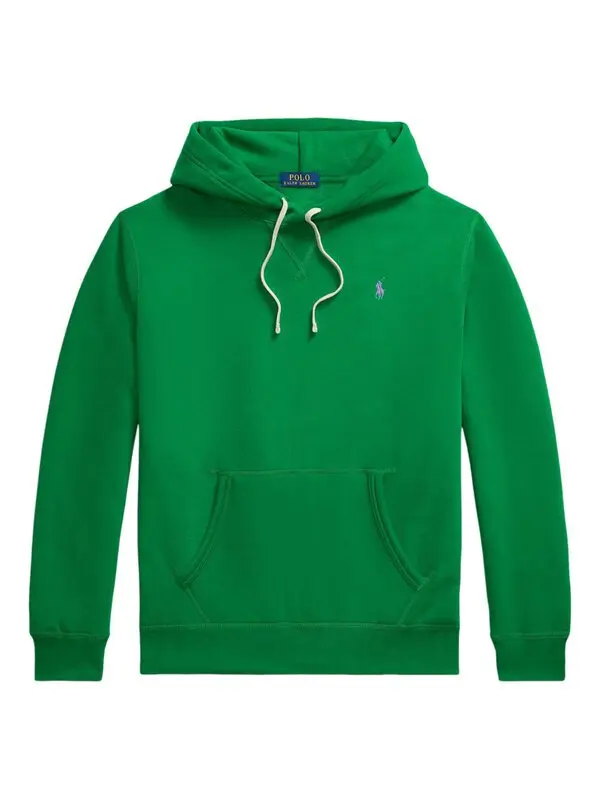 Polo Ralph Lauren Logo-embroidered Cotton Hoodie