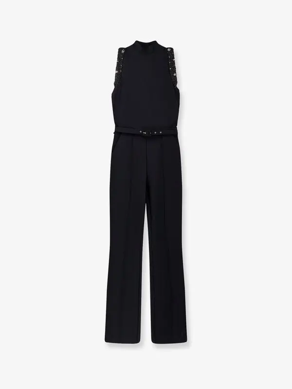 Chiara Boni La Petite Robe Taevy Jersey Jumpsuit - Black