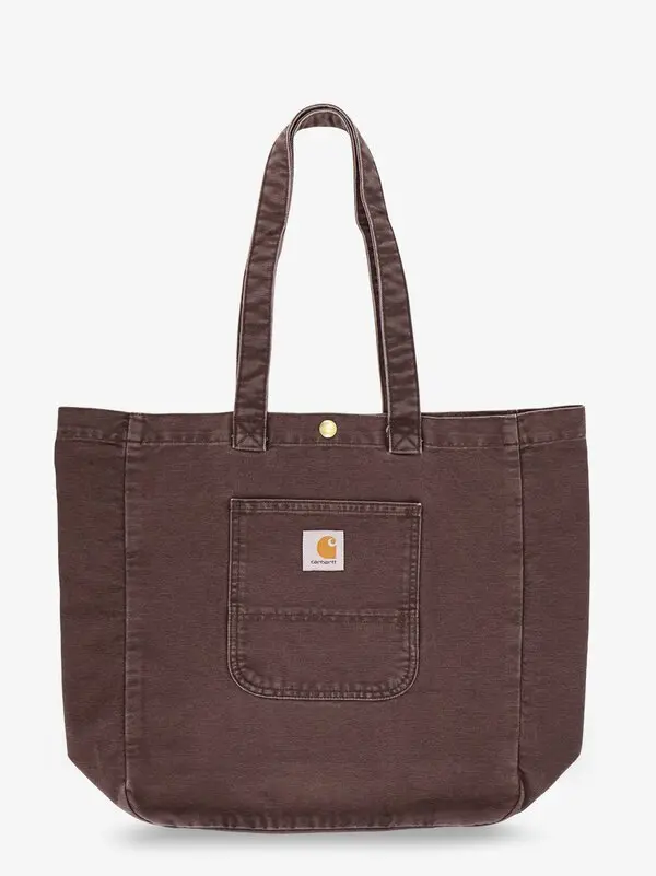 Carhartt Work In Progress Bayfield Organic Cotton Tote Bag - Brown