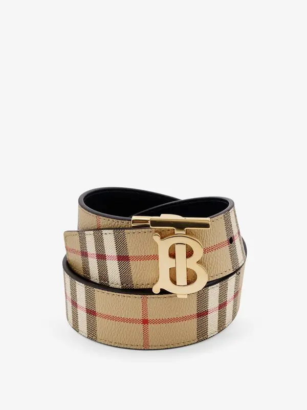 Burberry Reversible Leather Belt - Brown | Editorialist
