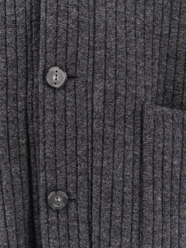 HEVO Cimino Virgin Wool Cardigan - Grey