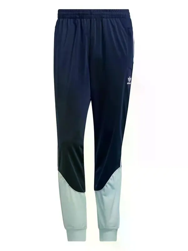 Adidas Tricot Panelled Track Pants - Blue