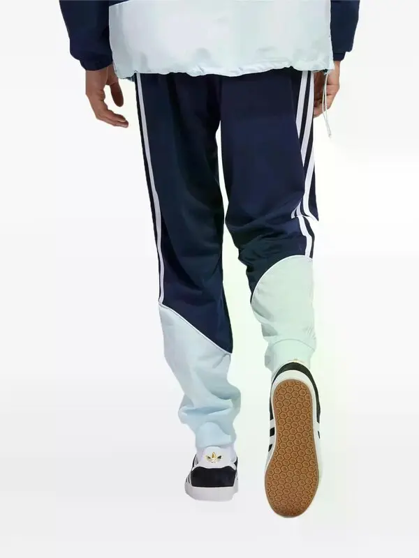 Adidas Tricot Panelled Track Pants - Blue