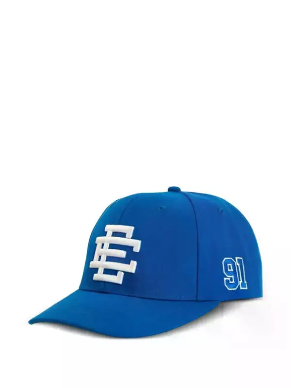ERIC EMANUEL Monogram Logo Cap - Blue
